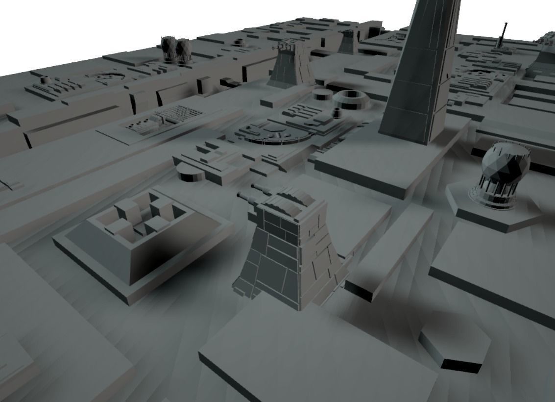 Death star trench - Star Wars 3D model | CGTrader