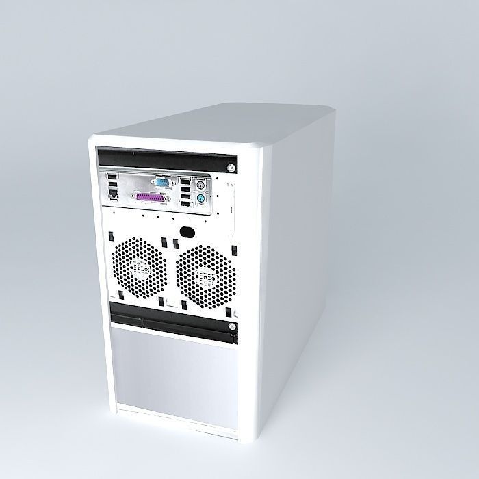 DELL computer free 3D model | CGTrader