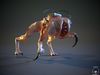 3D model BioMech Alien Creature LowPoly VR / AR / low-poly | CGTrader