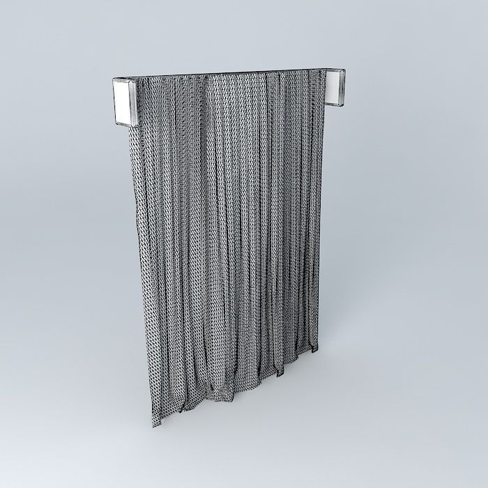 Curtain free 3D model | CGTrader