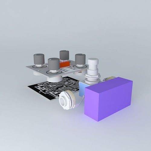 Classic Vacuum Tube Emulator free 3D Model MAX OBJ 3DS FBX STL DAE ...