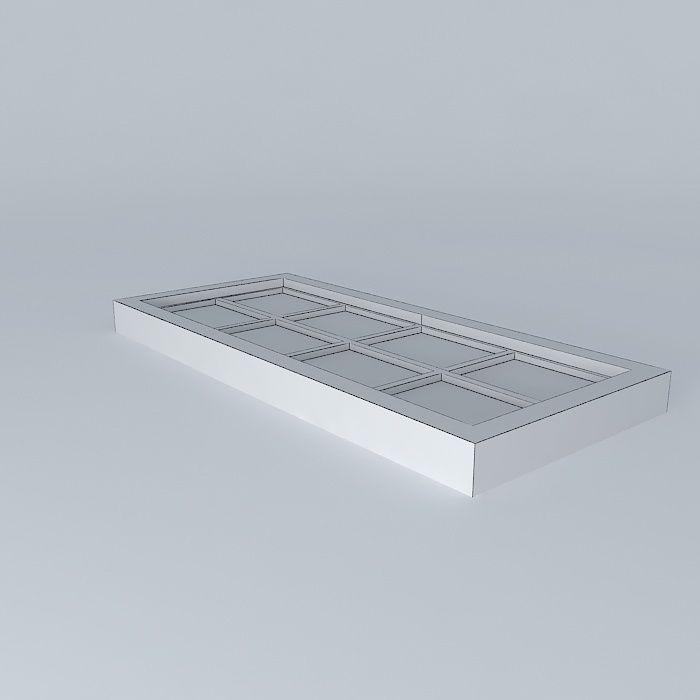 Glass window free 3D model | CGTrader