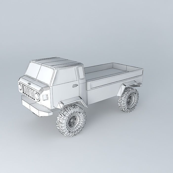 Jeep Mighty FC Concept work in progress 3D model | CGTrader