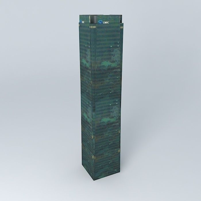 Minsheng Bank Building CMBC Tower 3D model | CGTrader