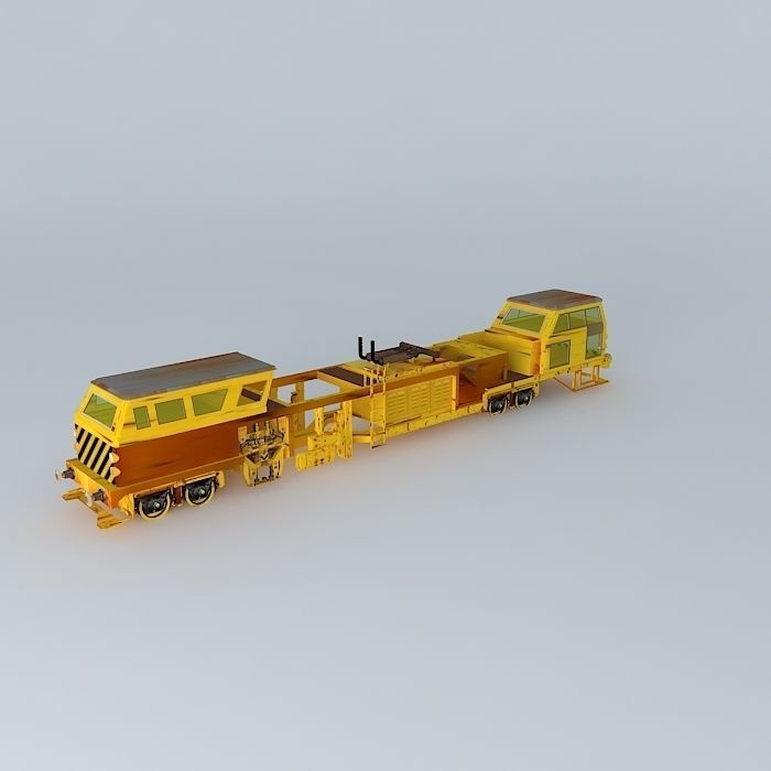 Eco Rail Track TAMPER Dummy free 3D model | CGTrader