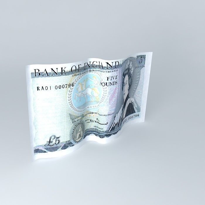 Old English Fiver 1980 free 3D model | CGTrader