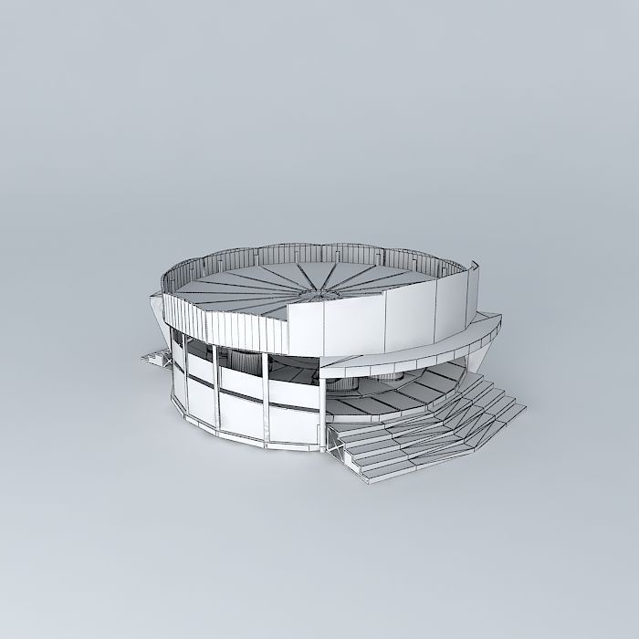 Butlin Waltzer 1964 player view free 3D model | CGTrader