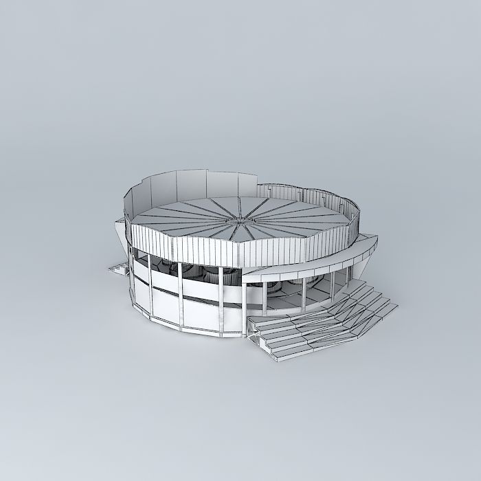 Butlin Waltzer 1964 player view free 3D model | CGTrader