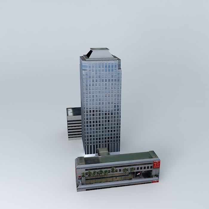 Menara Thamrin 3D model | CGTrader