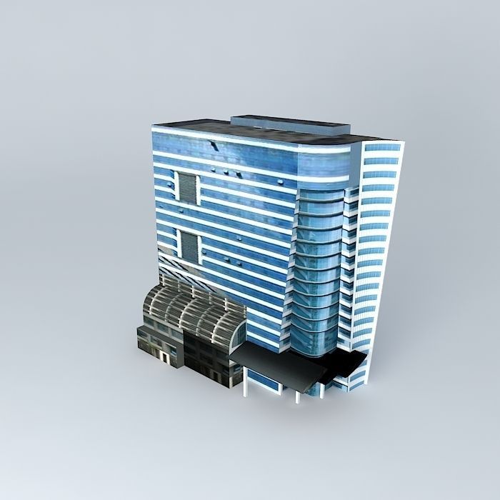 Building Higher Education 3D model | CGTrader