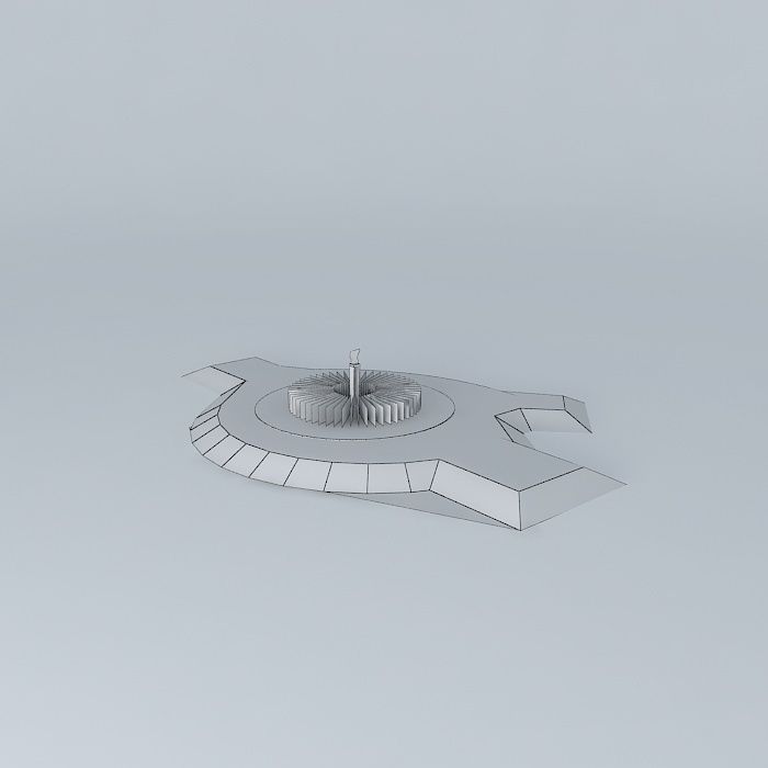 HI Roundabout 3D model | CGTrader