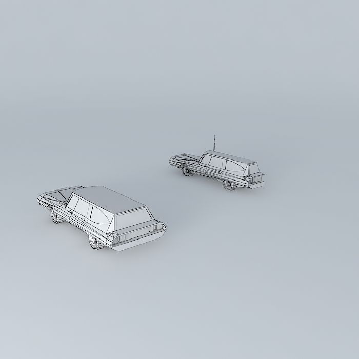 70s idea car free 3D model | CGTrader