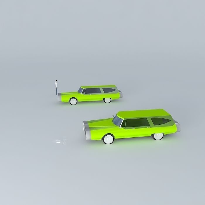 70s idea car free 3D model | CGTrader