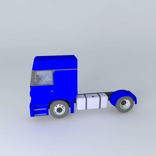 Truck 1 free 3D Model .max .obj .3ds .fbx .stl .dae - CGTrader.com