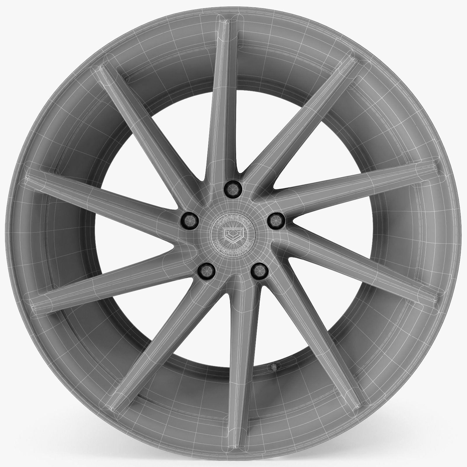 Rim Vossen CVT 3D model | CGTrader