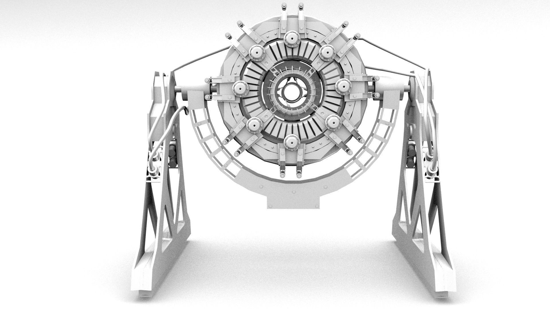 Avengers Movie Reactor 3D model | CGTrader