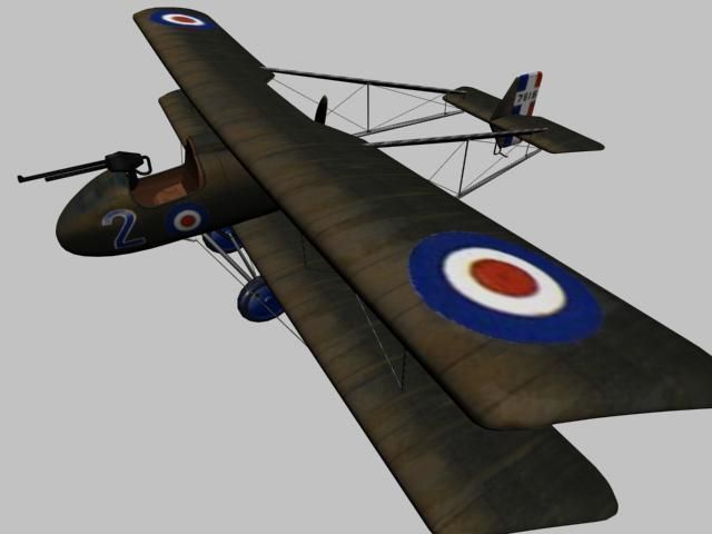 3D model RAF fe8 VR / AR / low-poly animated | CGTrader
