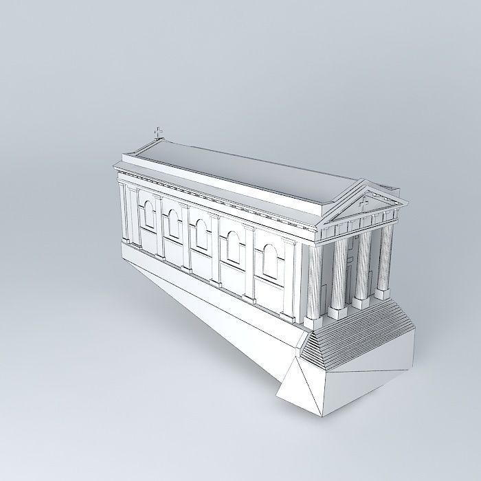 Temple of the Holy Trinity English Temple free 3D model | CGTrader