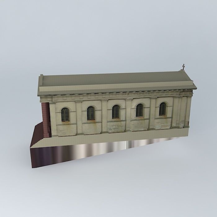 Temple of the Holy Trinity English Temple free 3D model | CGTrader
