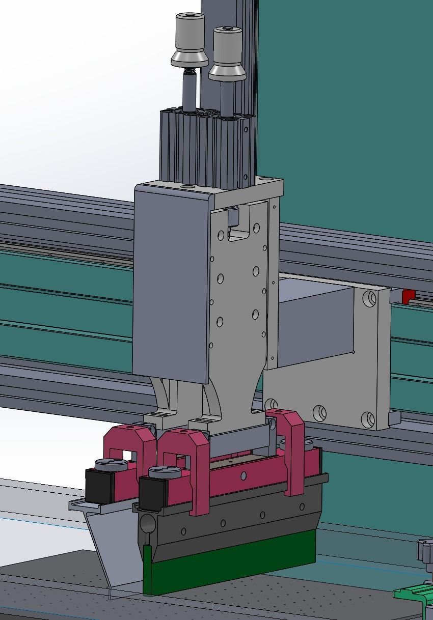 Double platform screen printing machine 3D model animated | CGTrader