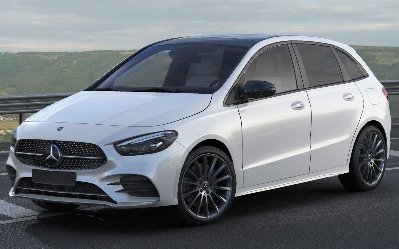 Mercedes B-class 2019 AMG line 3D model | CGTrader