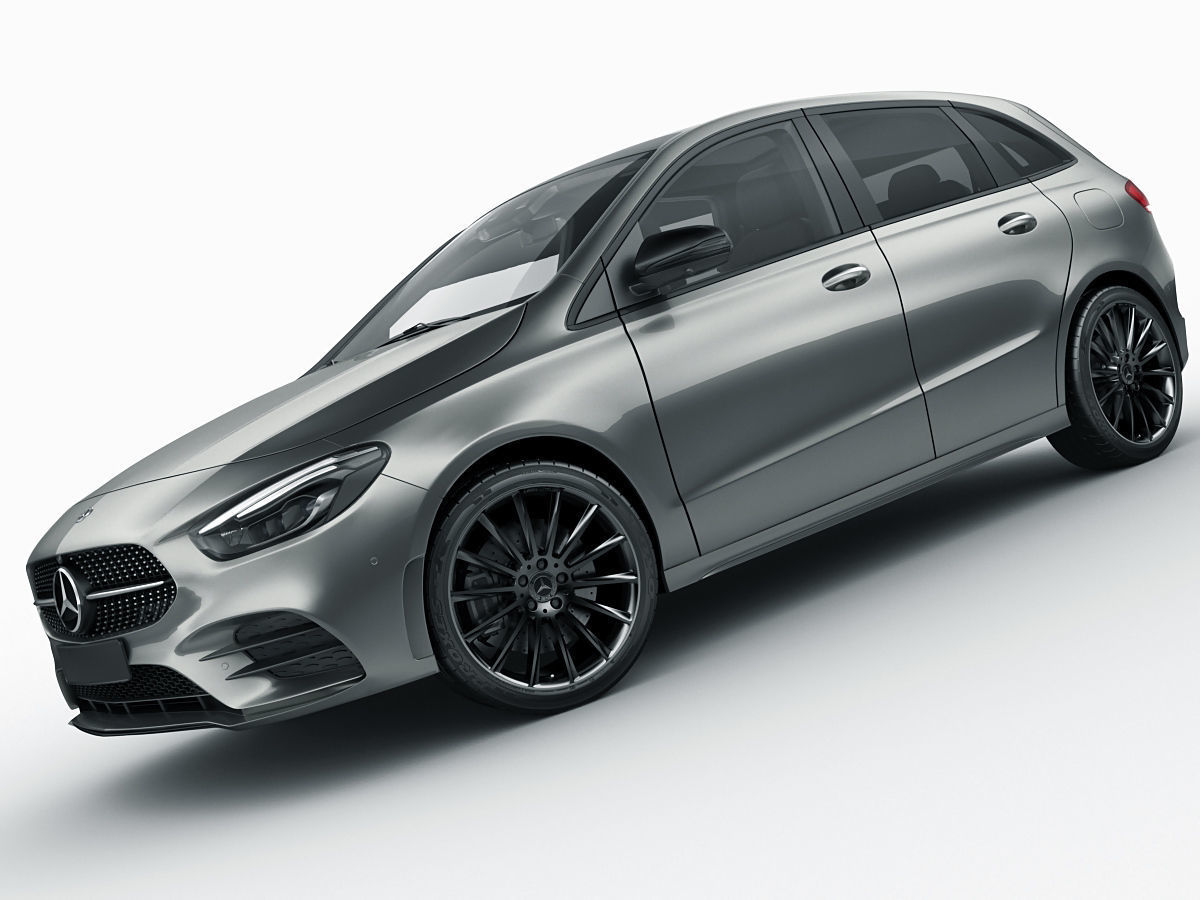 Mercedes B-class 2019 AMG line 3D model | CGTrader