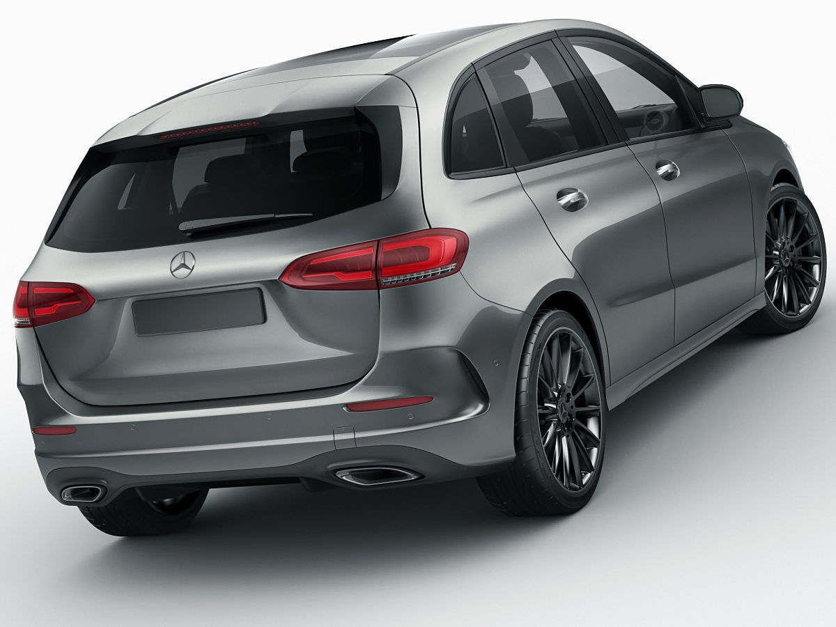 Mercedes B-class 2019 AMG line 3D model | CGTrader