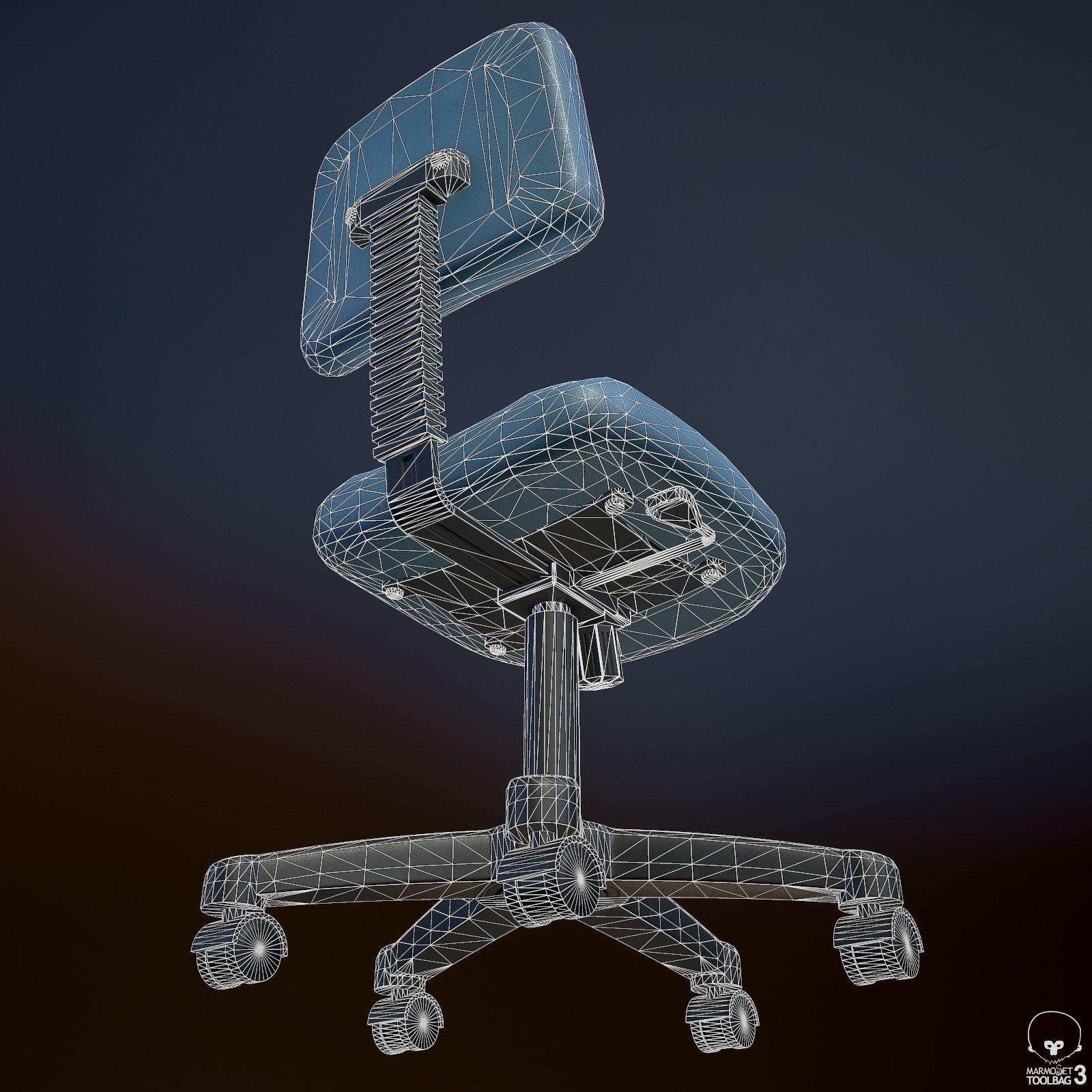 Office Chair free VR / AR / low-poly 3D model | CGTrader