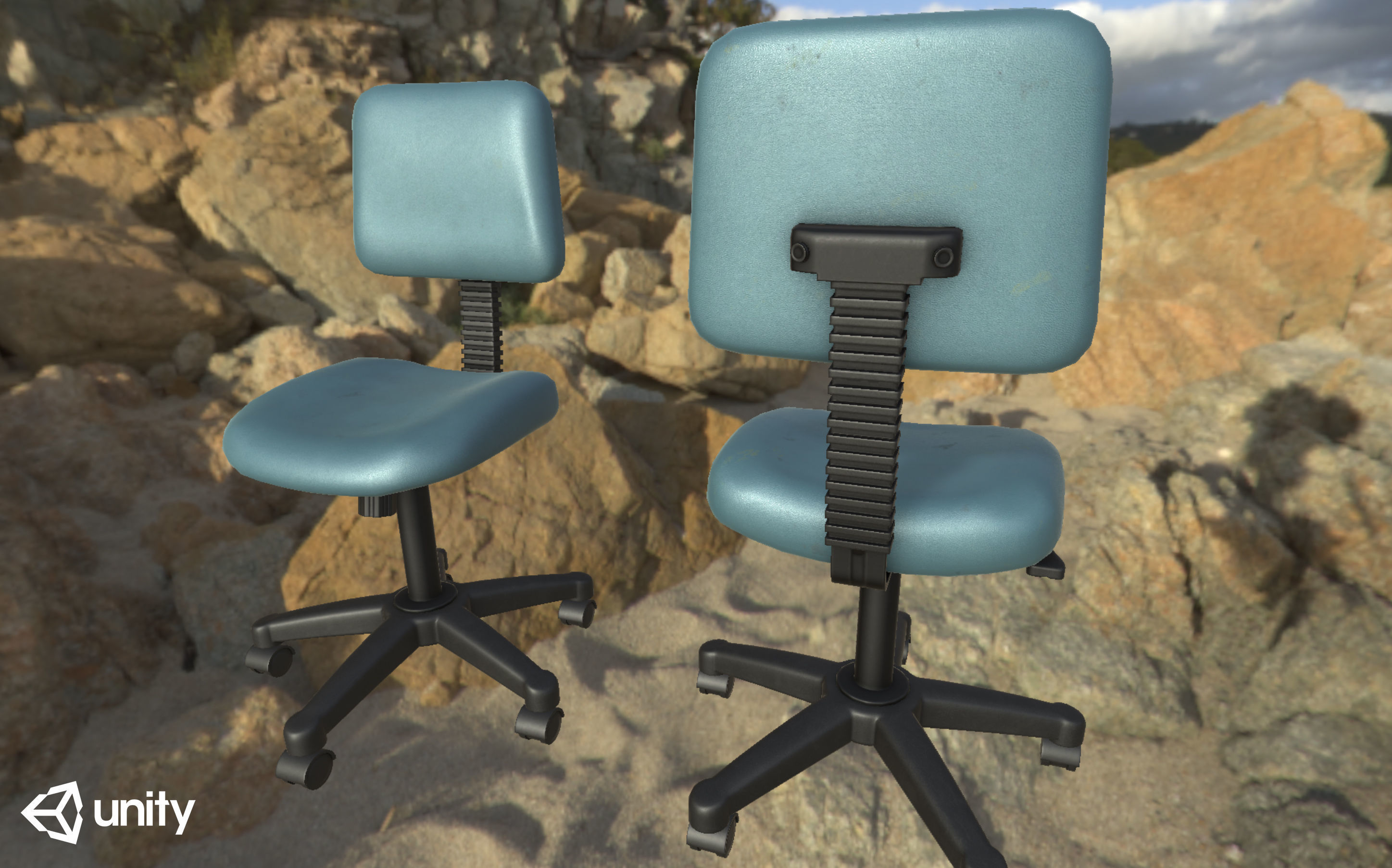 Office Chair free VR / AR / low-poly 3D model | CGTrader