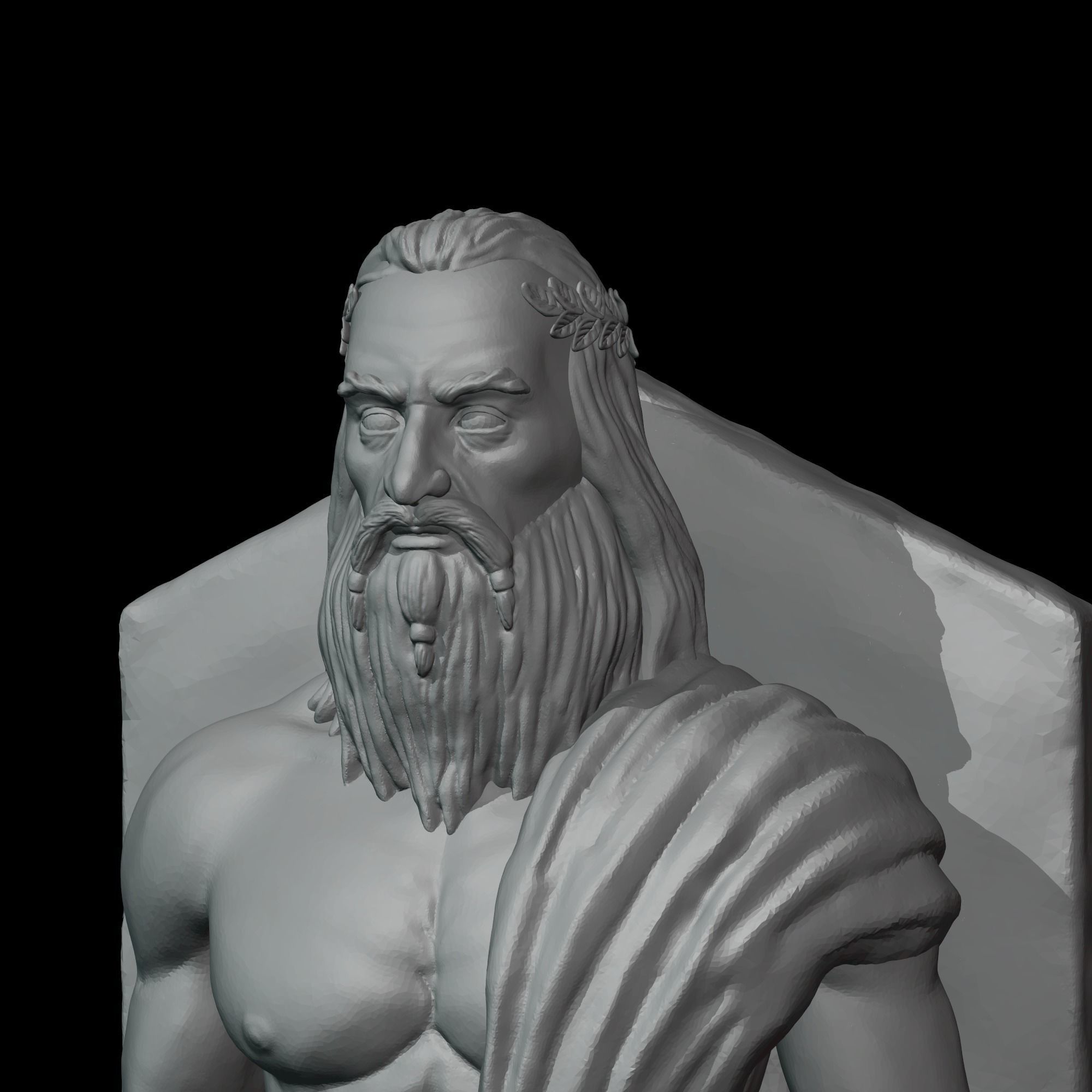 Zeus god printable 3D model 3D printable | CGTrader