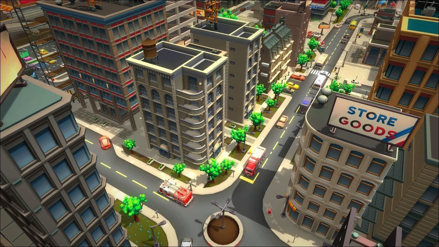 3D model Toon City VR / AR / low-poly | CGTrader