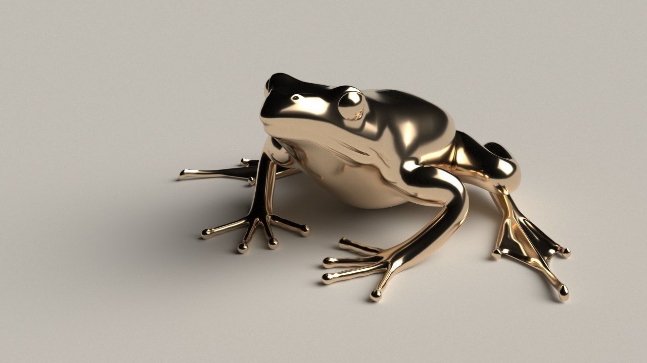 3D model Frog basemesh 5k tris VR / AR / low-poly | CGTrader