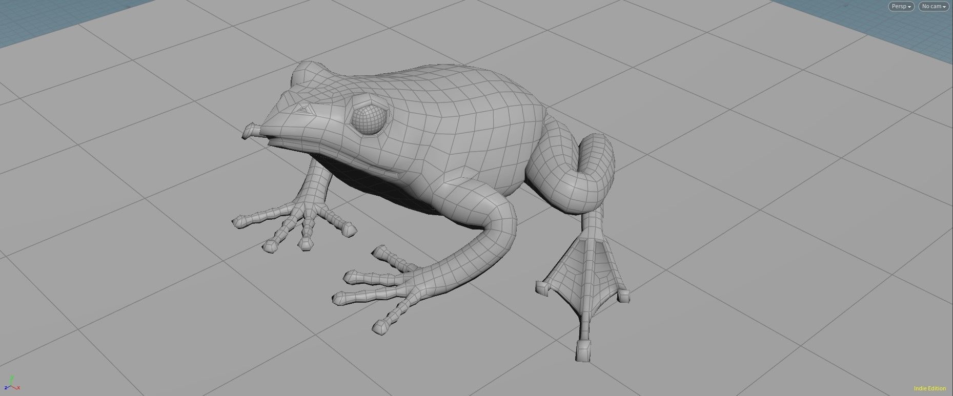 3D model Frog basemesh 5k tris VR / AR / low-poly | CGTrader