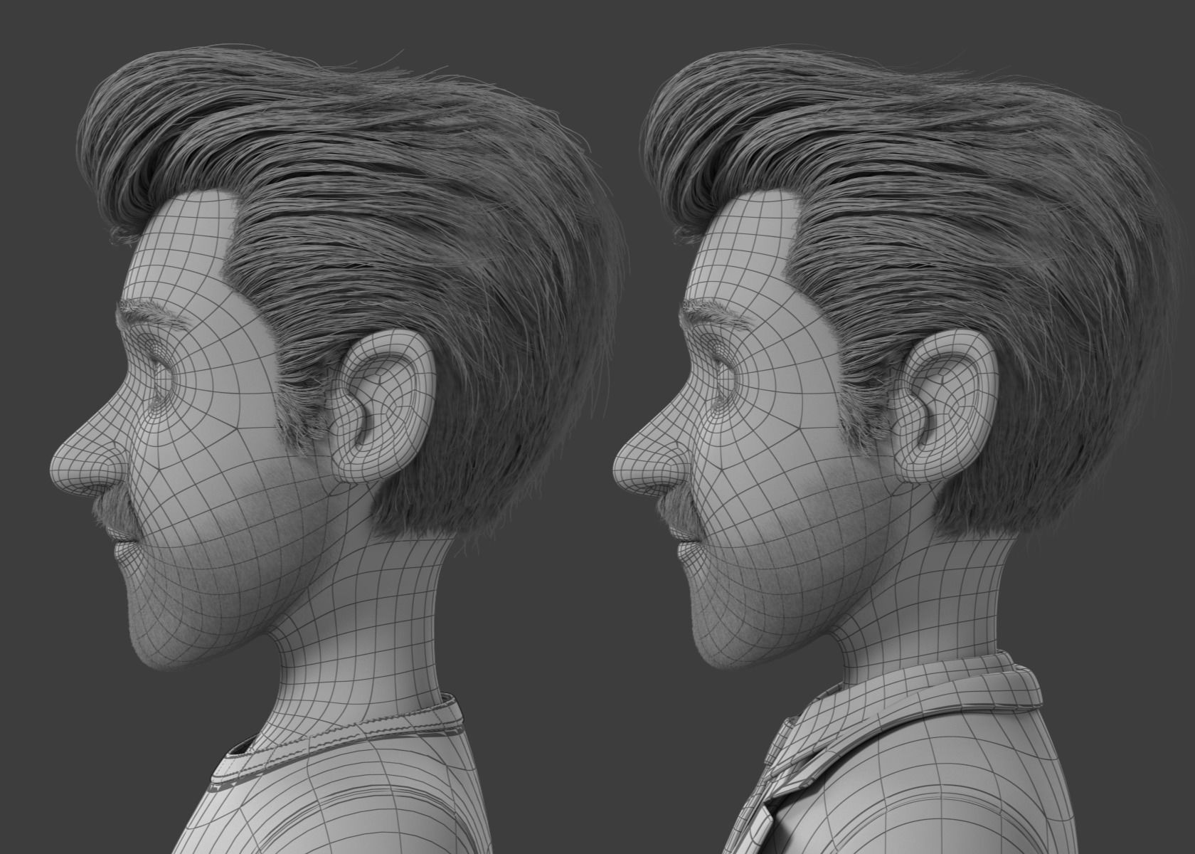Cartoon Man 3D model | CGTrader
