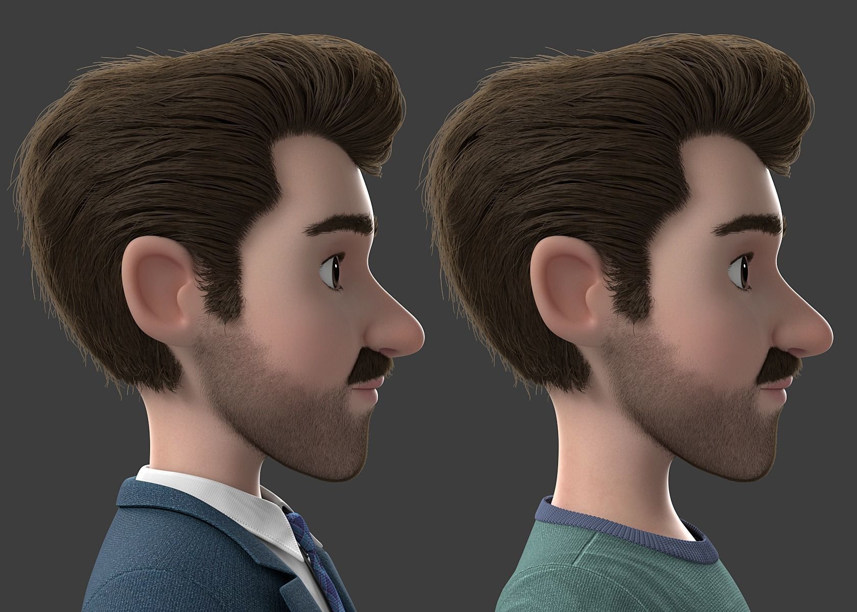 Cartoon Man 3D model | CGTrader