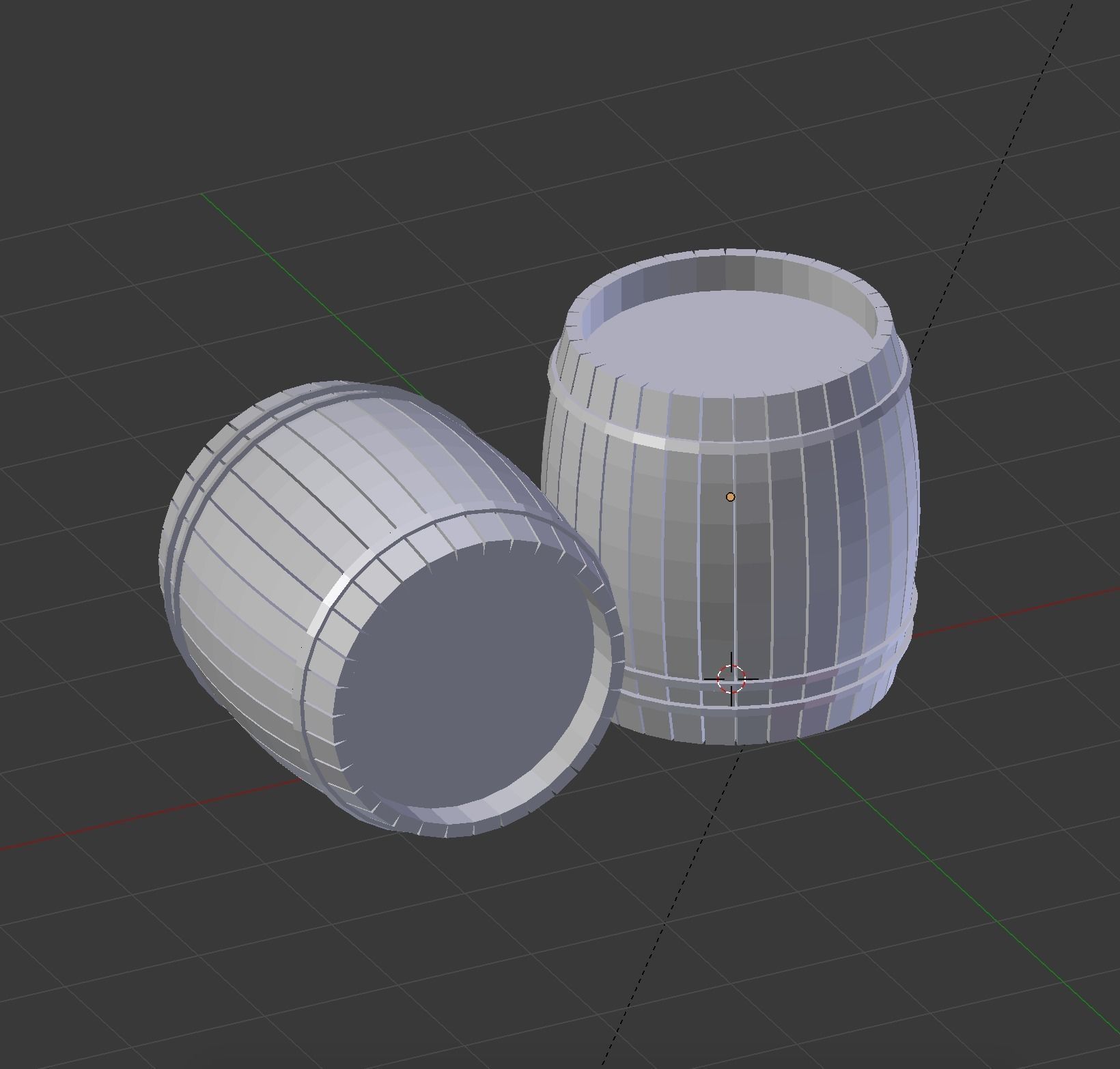 3D model Wood Barrel Set 3D Model 4K Textures VR / AR / low-poly | CGTrader