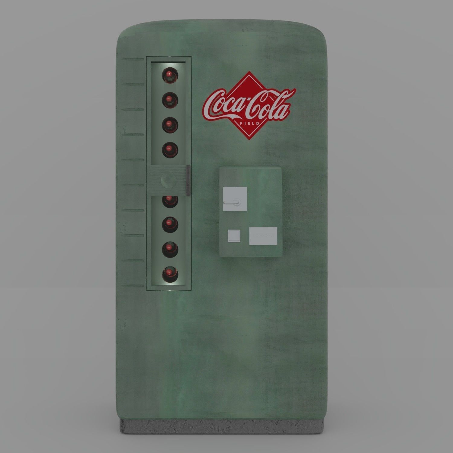 Vintage Vending Machine 3D model | CGTrader