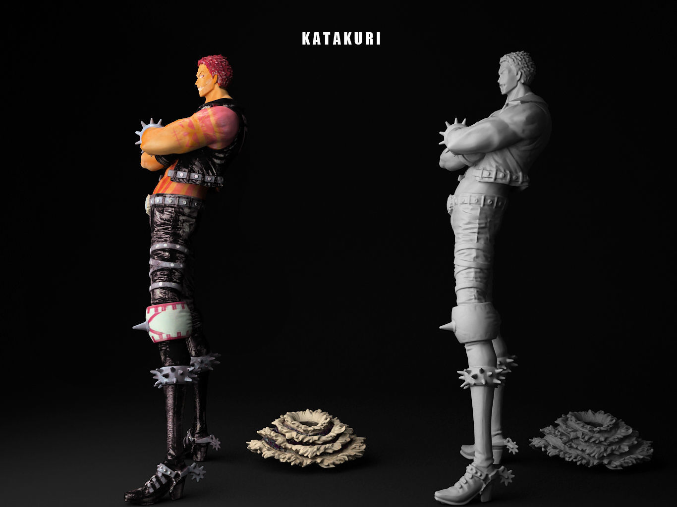 ONE PIECE KATAKURI 3D model | CGTrader