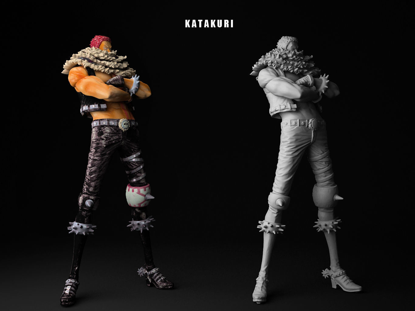 ONE PIECE KATAKURI 3D model | CGTrader