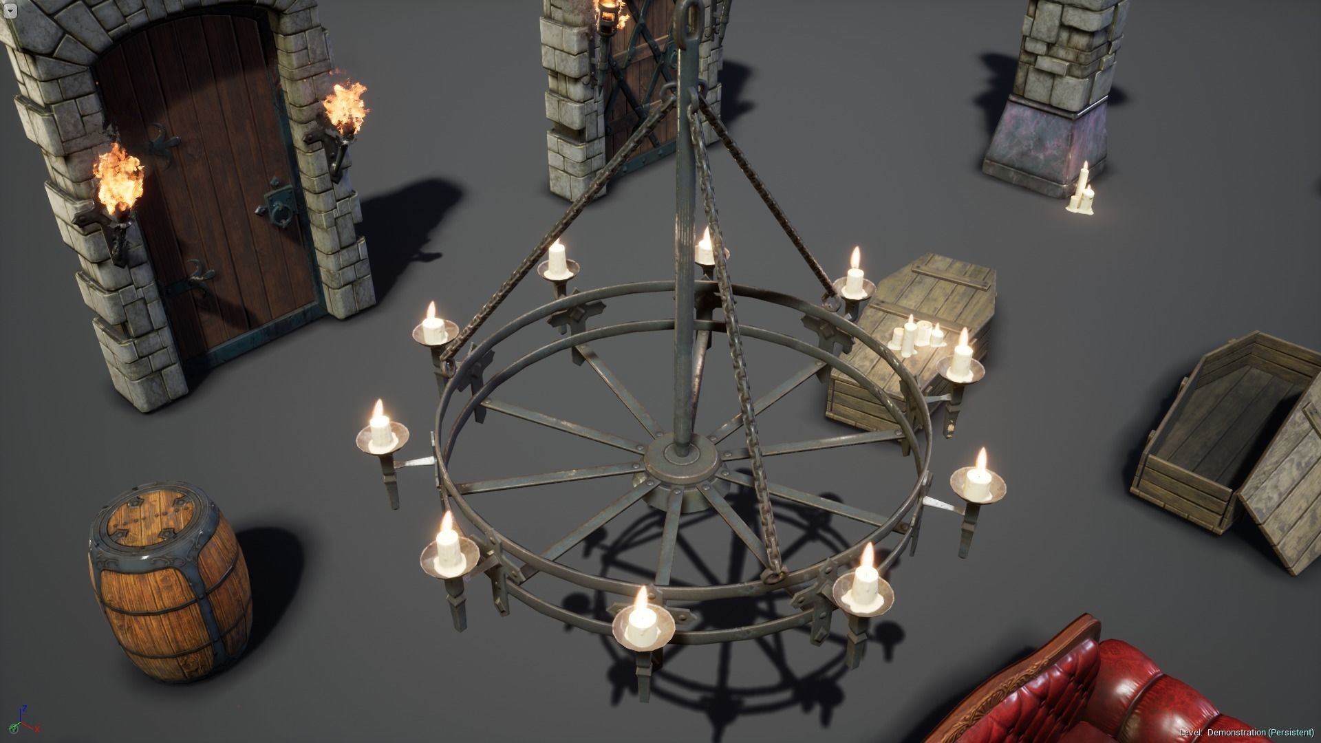 3D model Fantasy Props Interior Pack VR / AR / low-poly | CGTrader