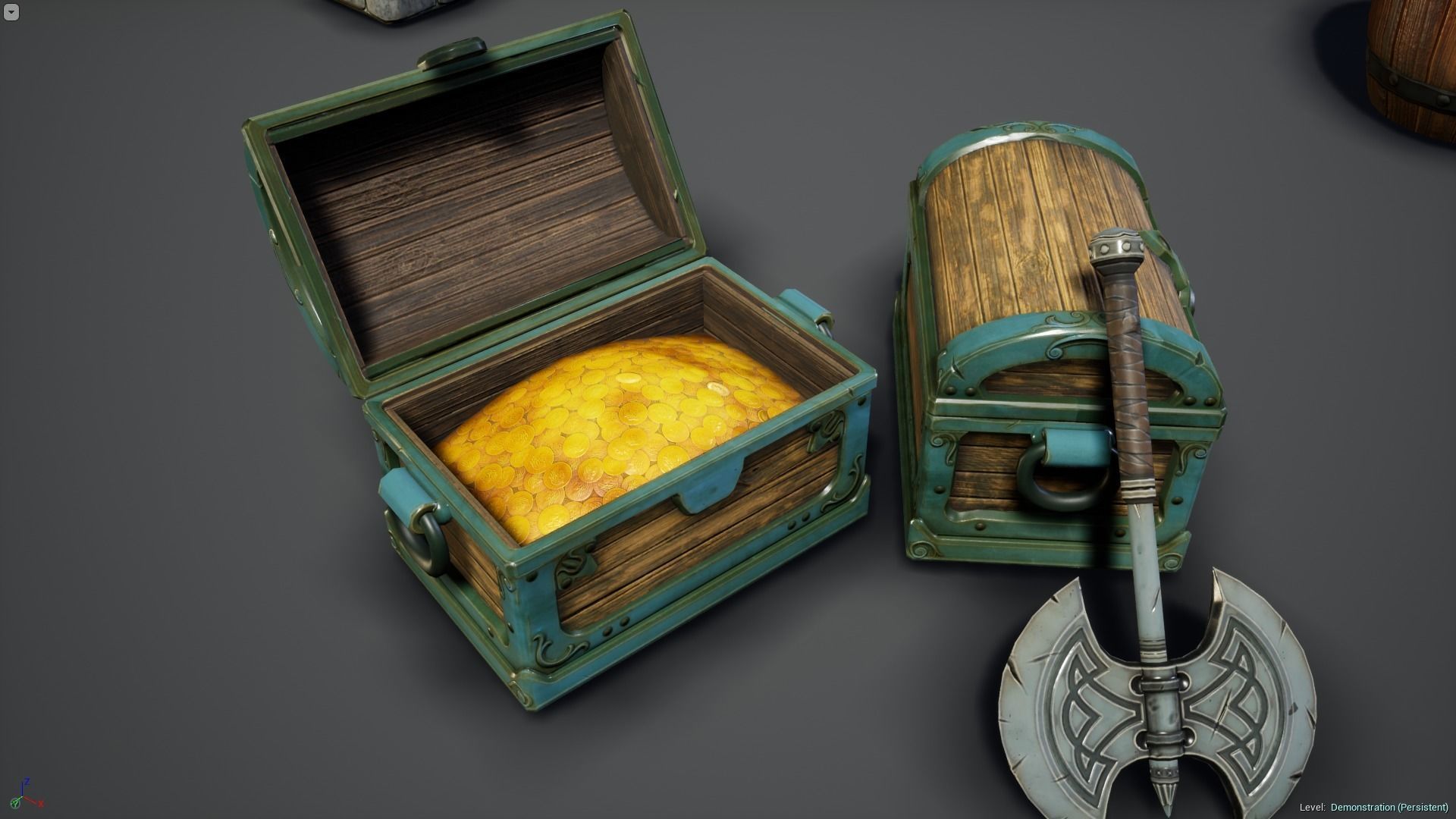 3D model Fantasy Props Interior Pack VR / AR / low-poly | CGTrader