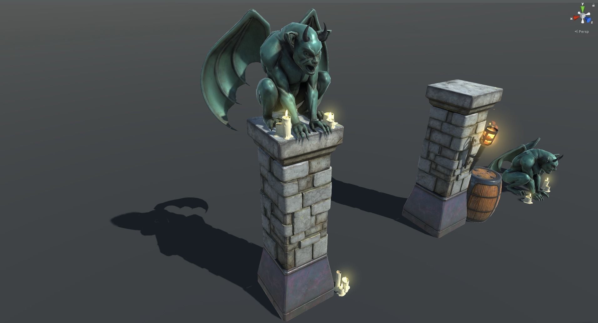 3D model Fantasy Props Interior Pack VR / AR / low-poly | CGTrader