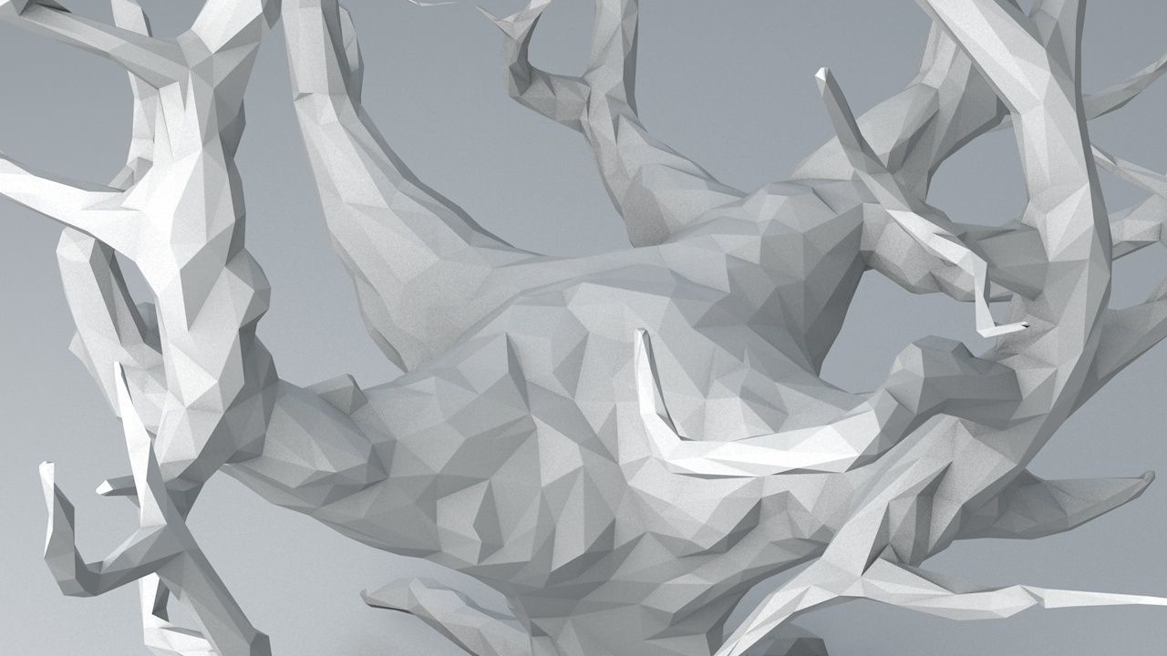 3D model The Crystal Tree of Life VR / AR / low-poly | CGTrader