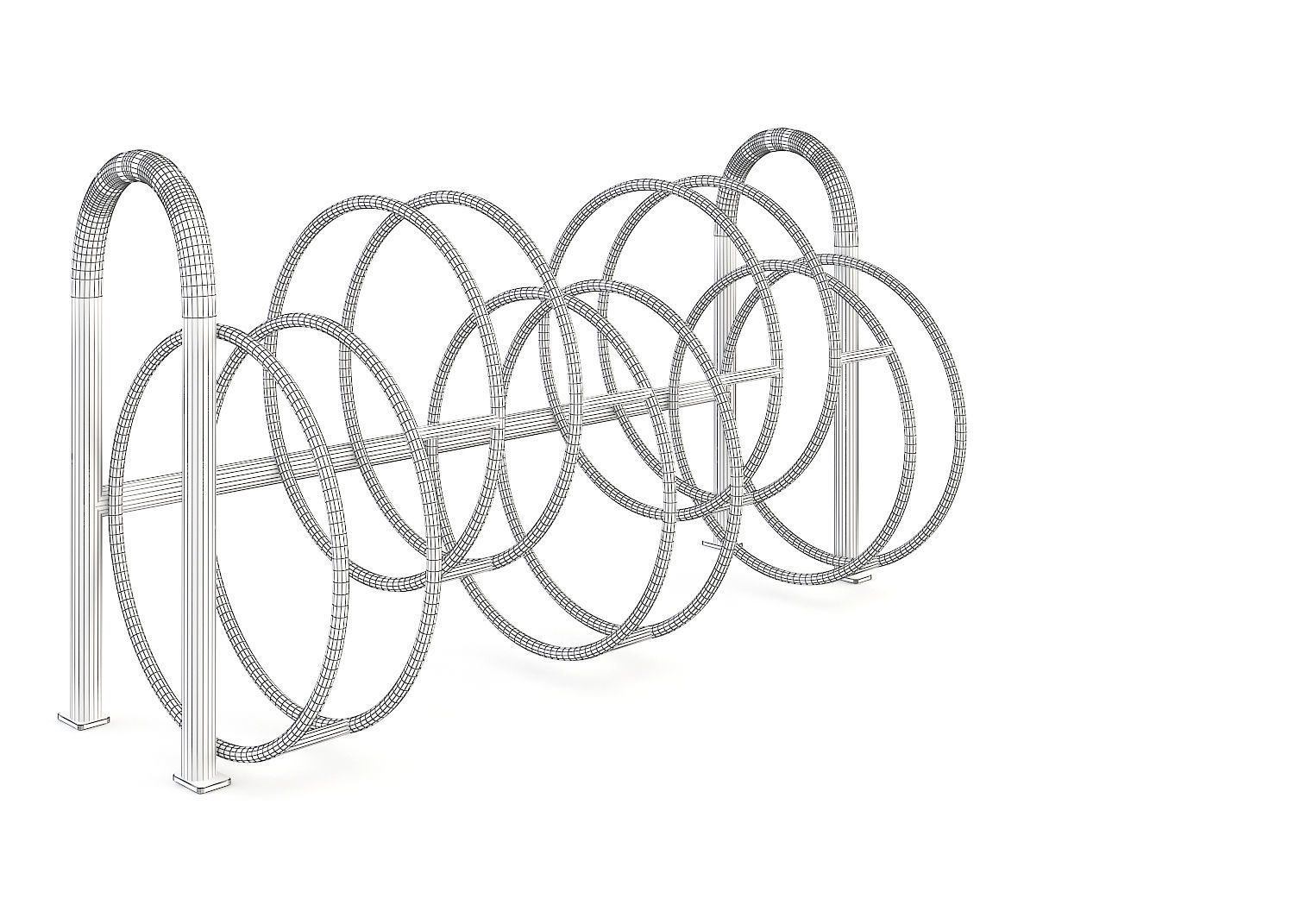 Bike rack 3d model 1 3D model | CGTrader