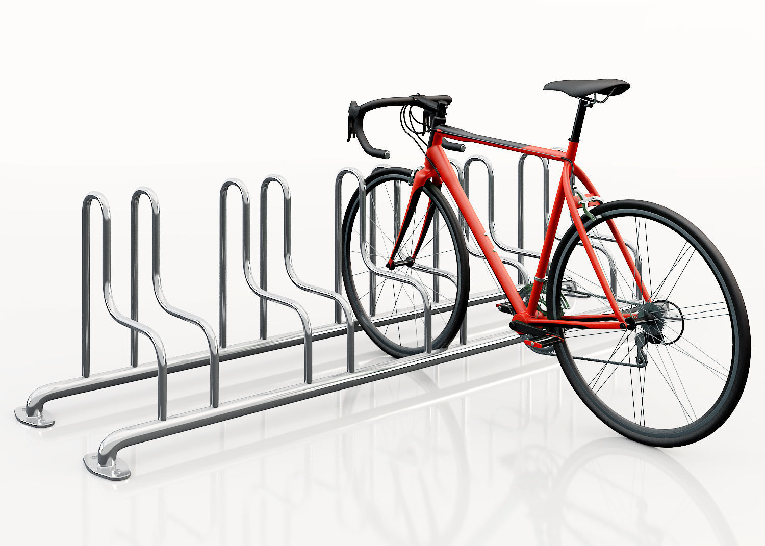 Bike rack 3d model 3 3D model | CGTrader