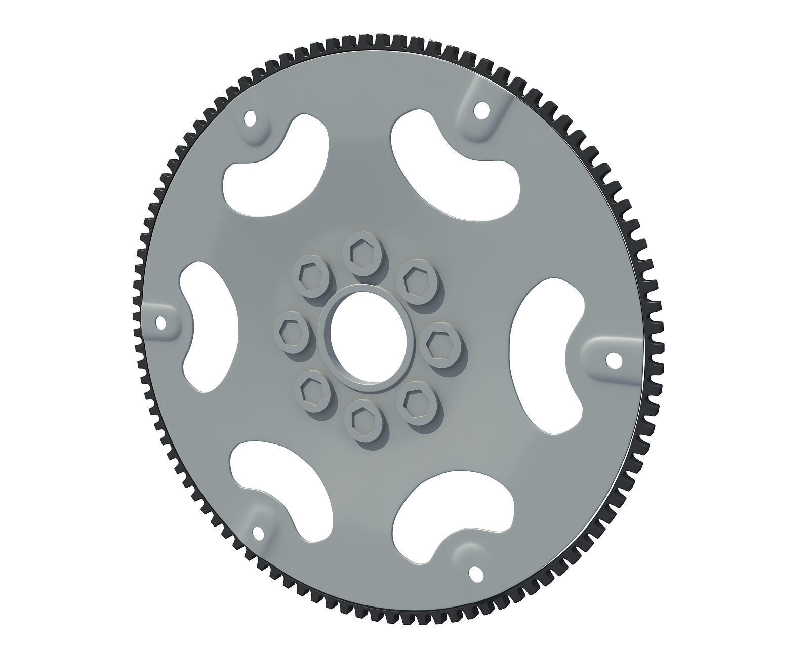 Flexplate flywheel 3D model | CGTrader
