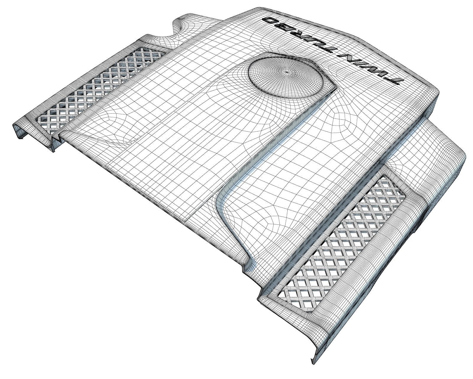 Engine Cover 3D model | CGTrader