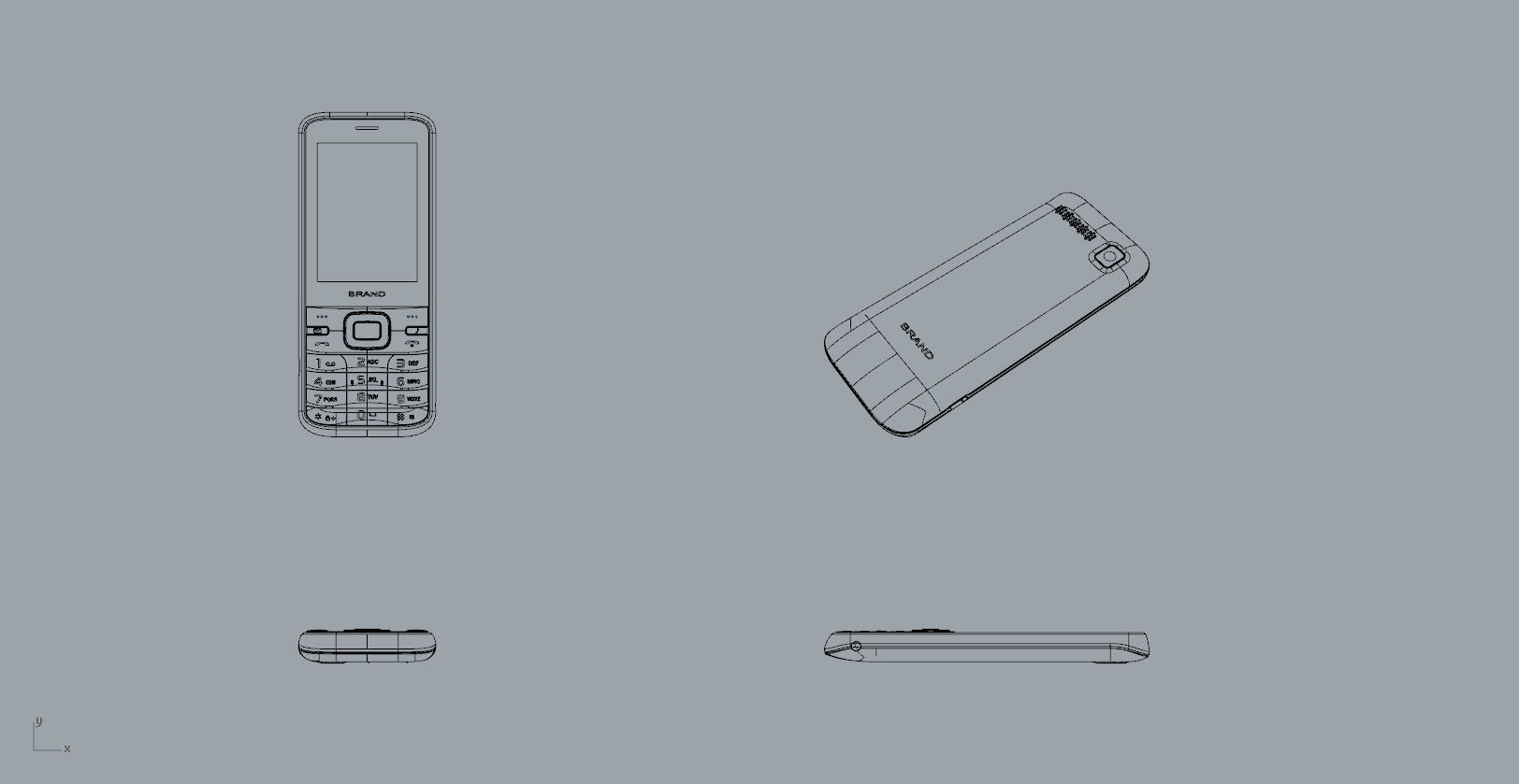 Original Function Phone 3D Print Model Design 3D model 3D printable ...
