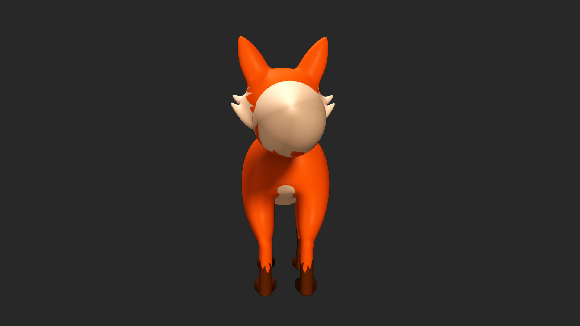 3D model Fox Rigged VR / AR / low-poly rigged | CGTrader