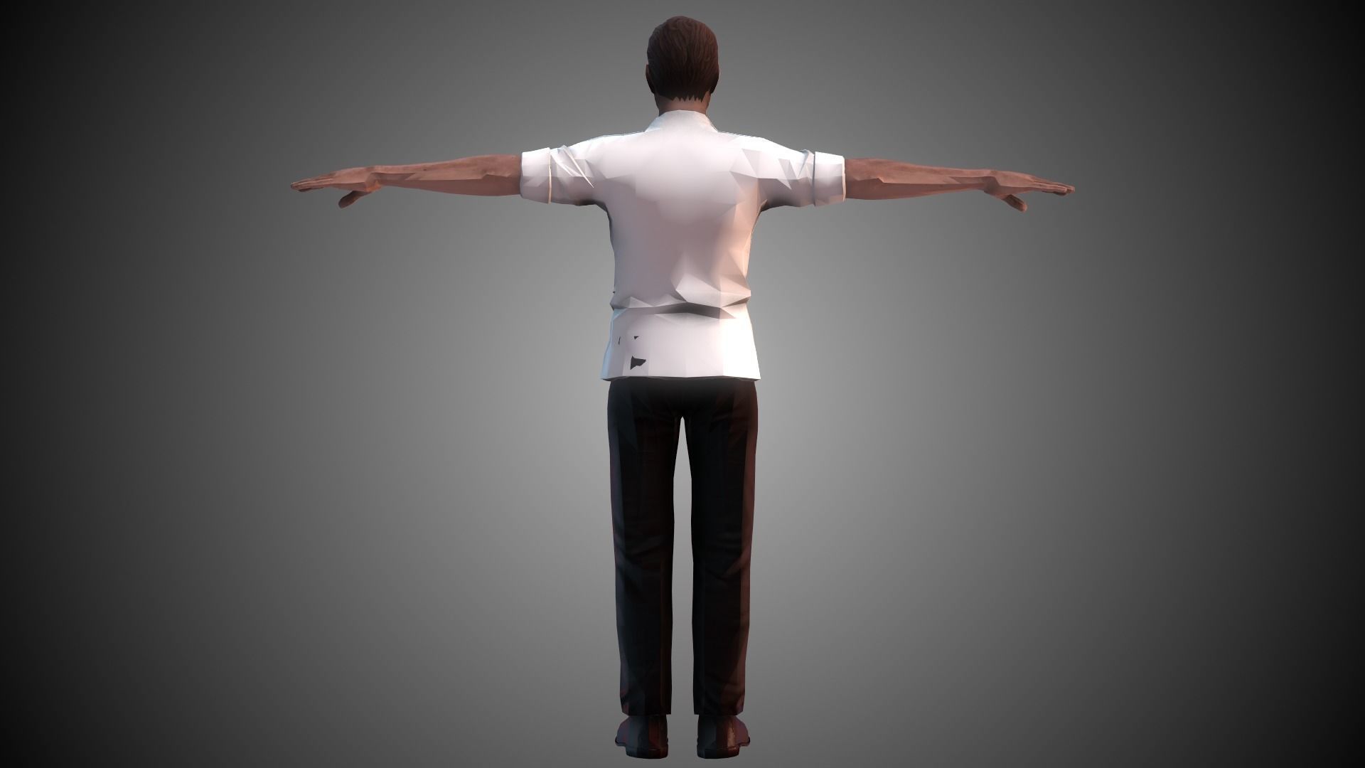 3D model Boxing Referee VR / AR / low-poly rigged animated | CGTrader